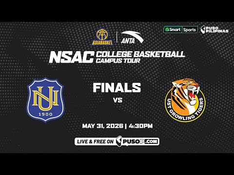 NSAC College Basketball Campus Tour - Finals -  UST Growling Tigers vs NU Bulldogs