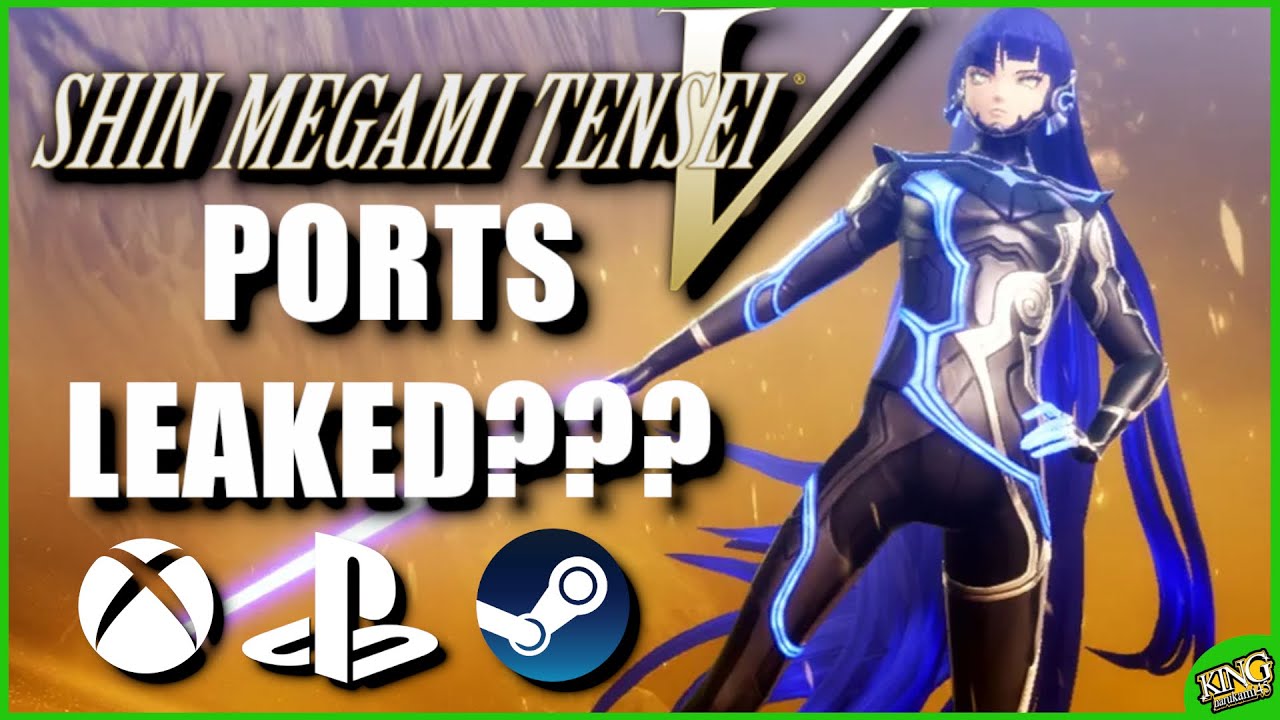 DID THE SMT V PORTS LEAK??? | Shin Megami Tensei V Complete Edition ...