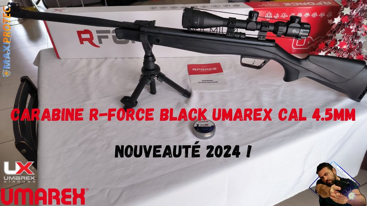 Une nouveauté surprenante ! Carabine R-Force Black UMAREX Cal.4.5mm à ...