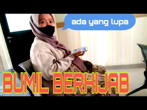 BUMIL CANTIK BERHIJAB, LUPA BAWA BUKUNYA@MAYAGOleber14