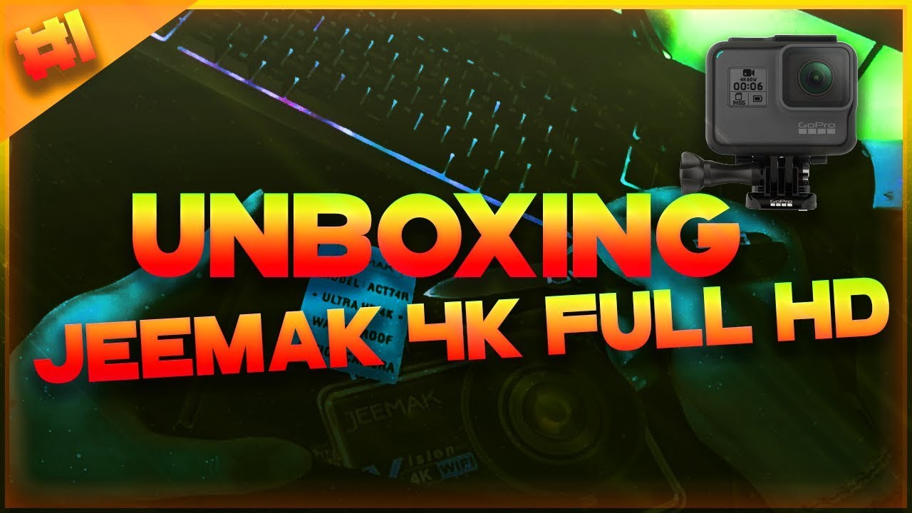 Jeemak 4K Full HD Unboxing - YouTube