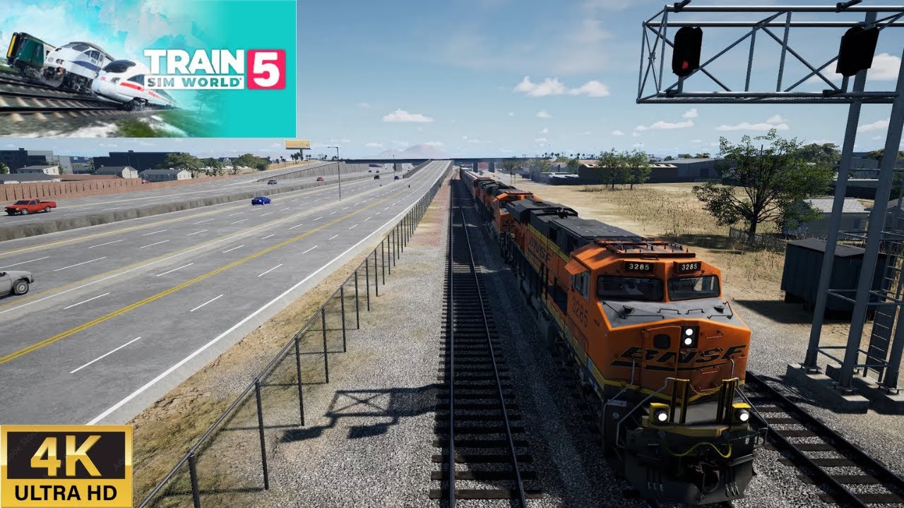 Realistic Train Simulator | Through Fire and Flames Scenario - Train ...