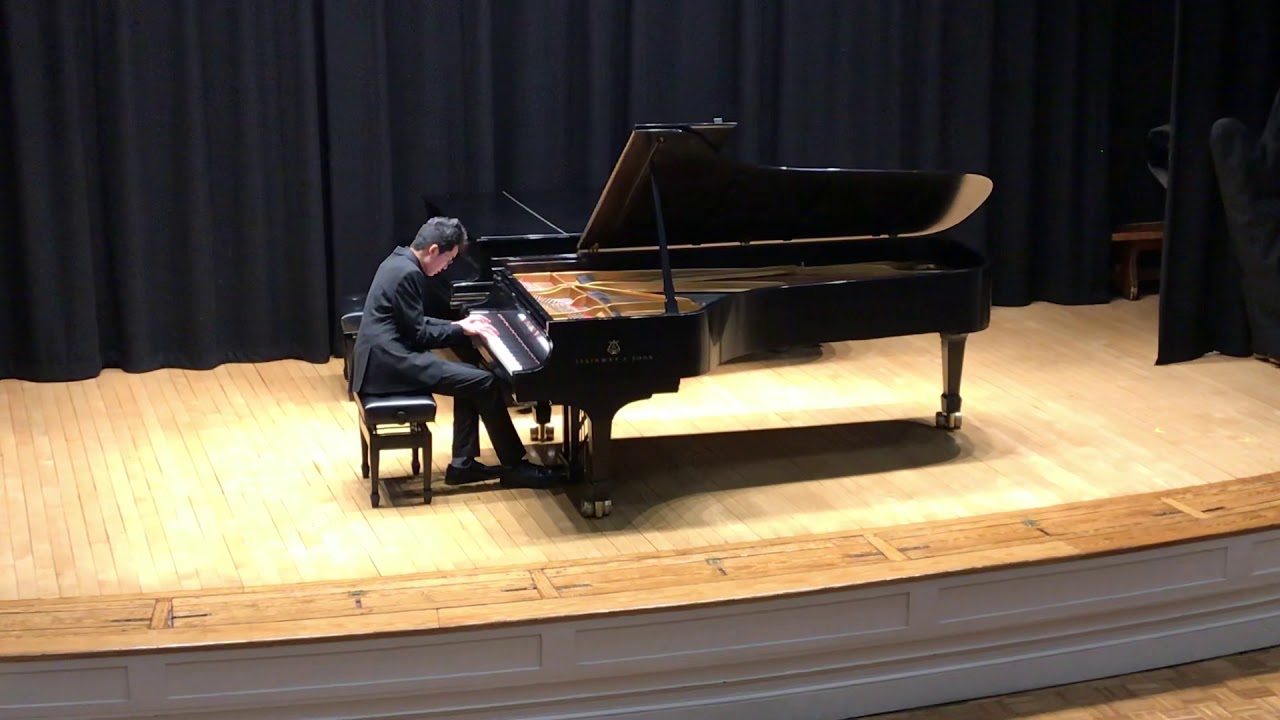 William Yoon at New England Conservatory - Williams Hall March 7, 2020 ...