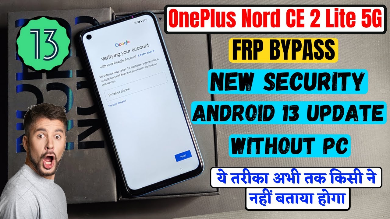 oneplus-nord-ce-2-lite-5g-frp-bypass-without-pc-new-security-android
