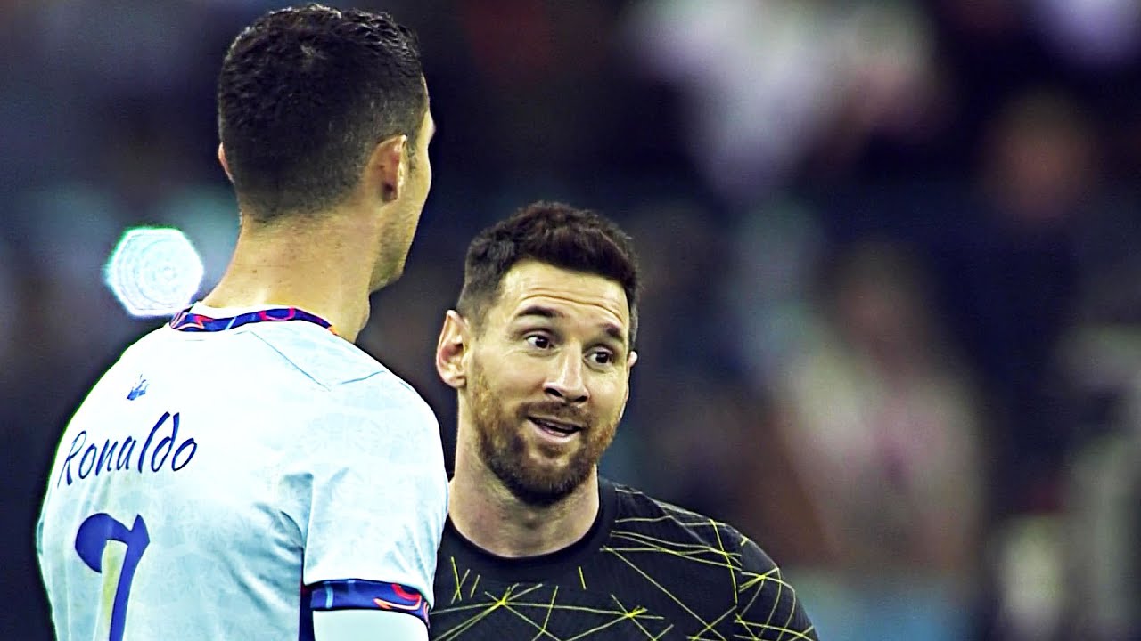 MESSI reactions vs Ronaldo - YouTube