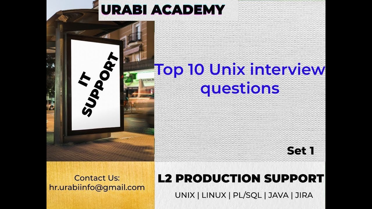 Top 10 Unix Interview Questions And Answers L2 Support ETL Testing Top 10 Unix Interview Questions And Answers L2 Support ETL Testing