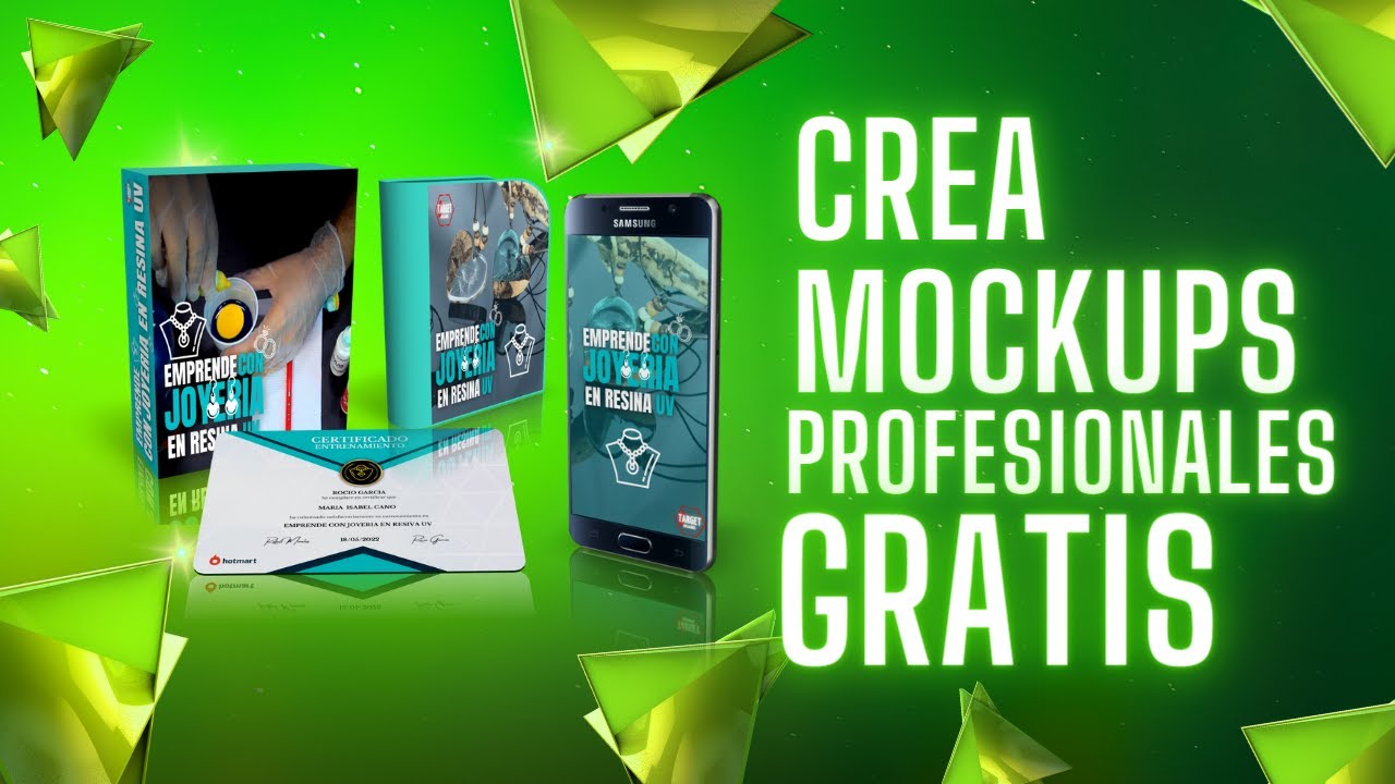 COMO CREAR MOCKUPS PROFESIONALES FACIL Y GRATIS - YouTube