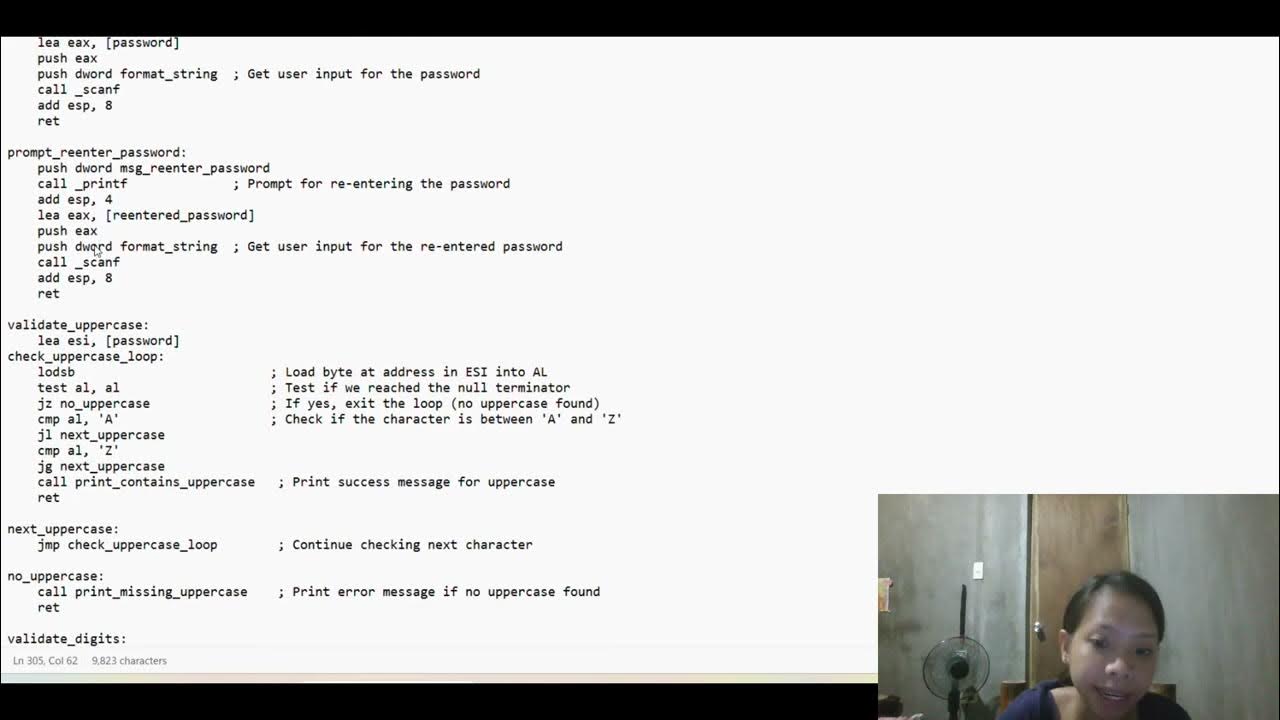 Final Project - Group 9 PASSWORD VALIDATOR - YouTube