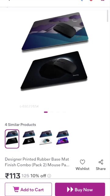 Mouse pad combo from meesho🫣 #youtubeshorts #meesho #review - YouTube