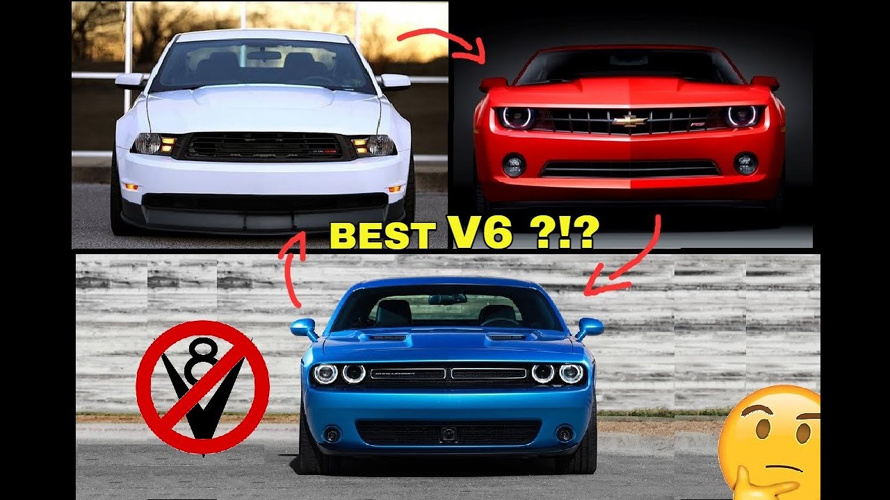 BEST V6 Muscle Car? Mustang, Camaro or Challenger? Which is Best for ...