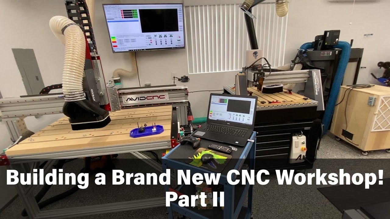 Building a Brand New CNC Shop, Part II - YouTube