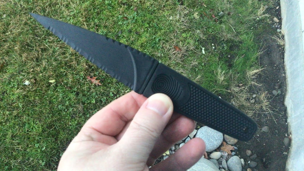 Cold Steel FGX Skean DHU - YouTube