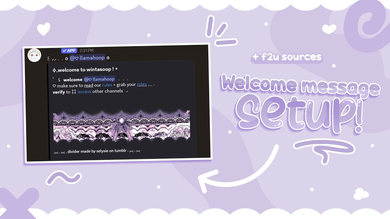 how to setup a welcome message using mimu bot! | discord tut | 2025 ...