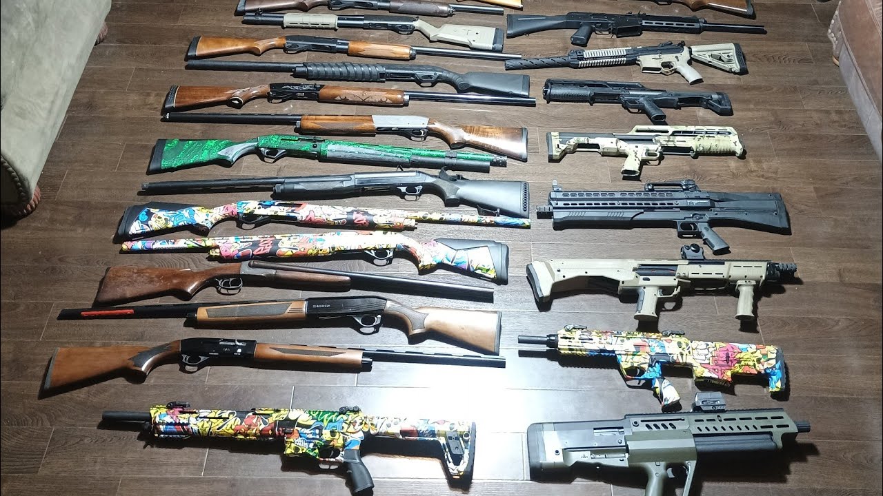 Gun collection shotgun edition - YouTube