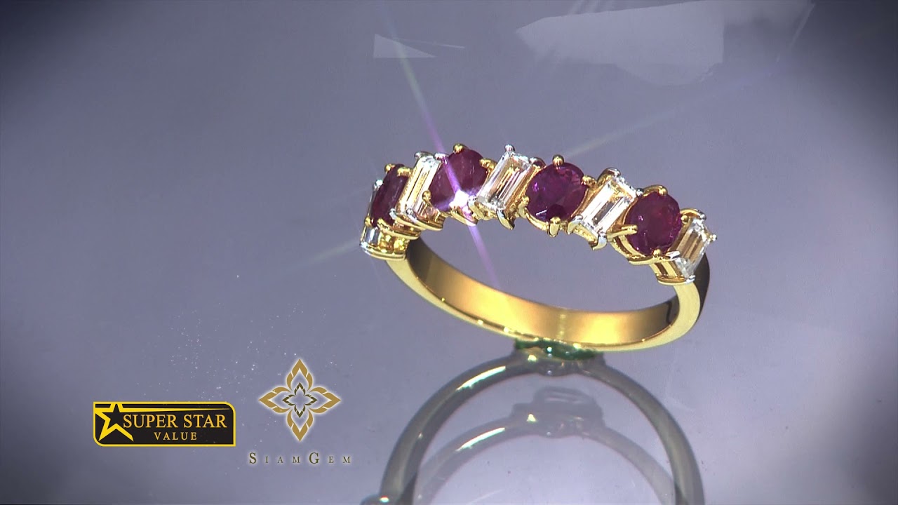 Siam Gem แหวนเงิน925 ชุบทอง18K ราคาพิเศษ 7 ม.ค. 65 เท่านั้น - YouTube