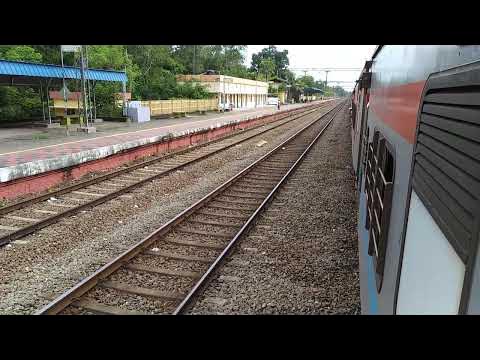 Mararikkulam Railway Station | Netravati Express #travel #train #indianrailways - YouTube