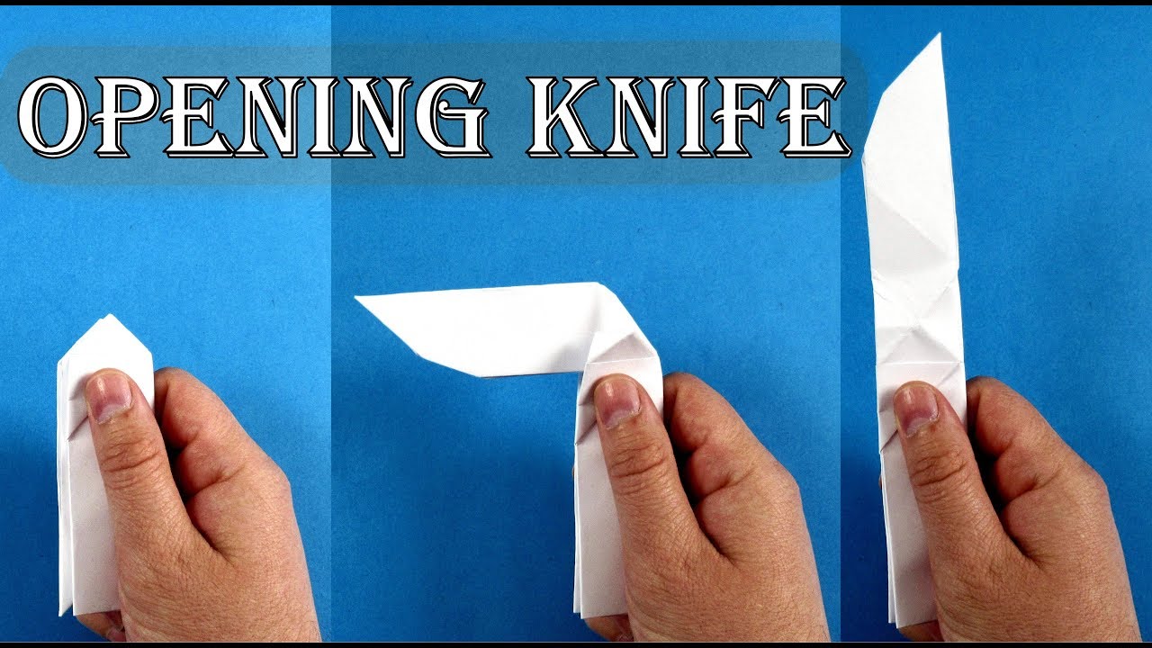 How To Make A Folding Knife Out Of Paper YouTube how-to-make-a-folding-knife-out-of-paper-youtube