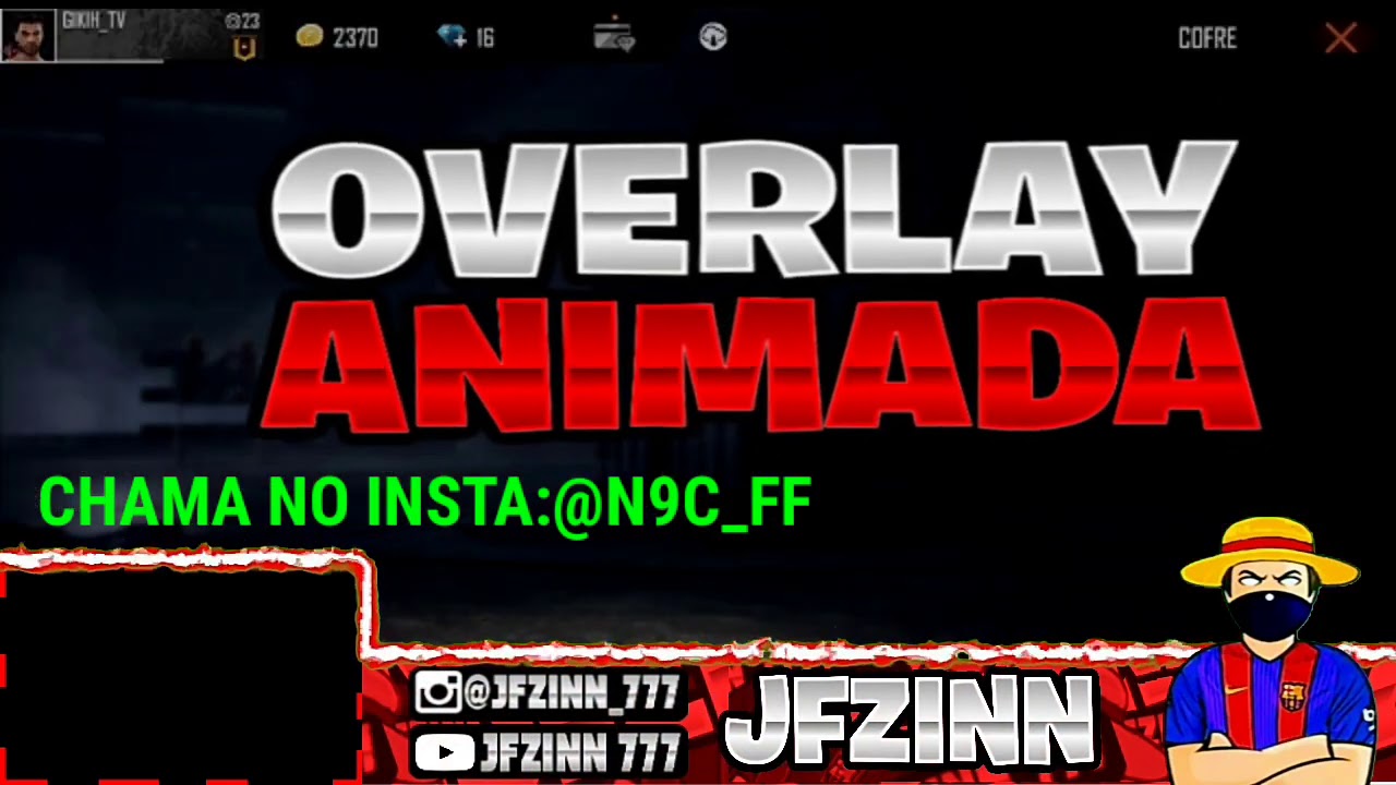 #1 OVERLAY ANIMADA DE FREE FIRE PARA LIVESTREAM E VIDEOS! - YouTube