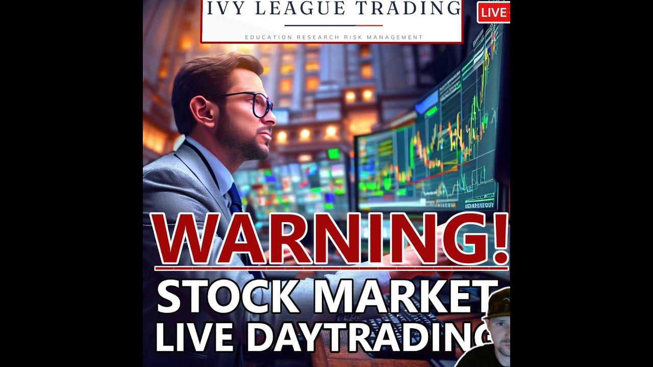 [LIVE] Day Trading Live. How to Make Money Trading a Stock Market Crash ...
