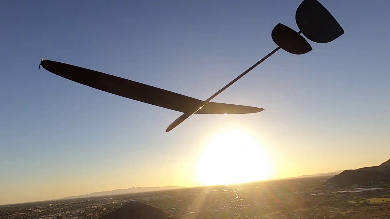 DLG Slope Soaring in Phoenix - YouTube