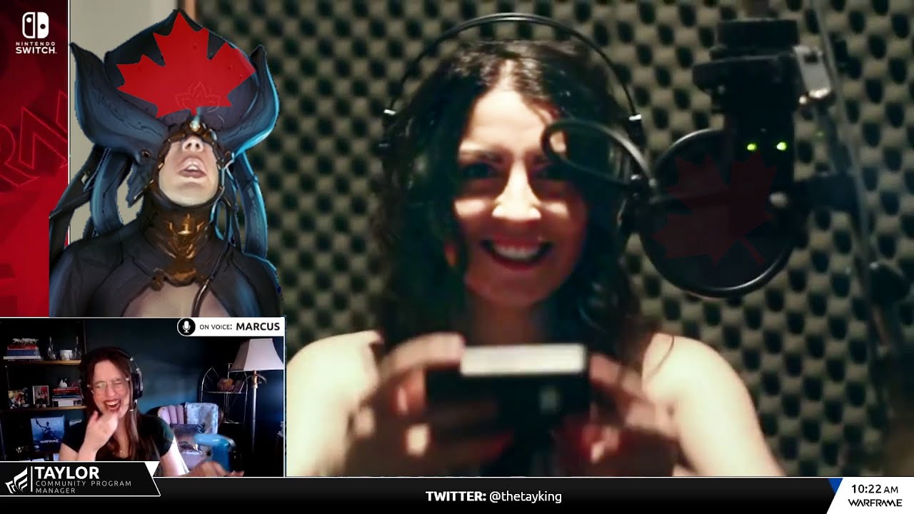Warframe The Lotus Is Canadian Youtube