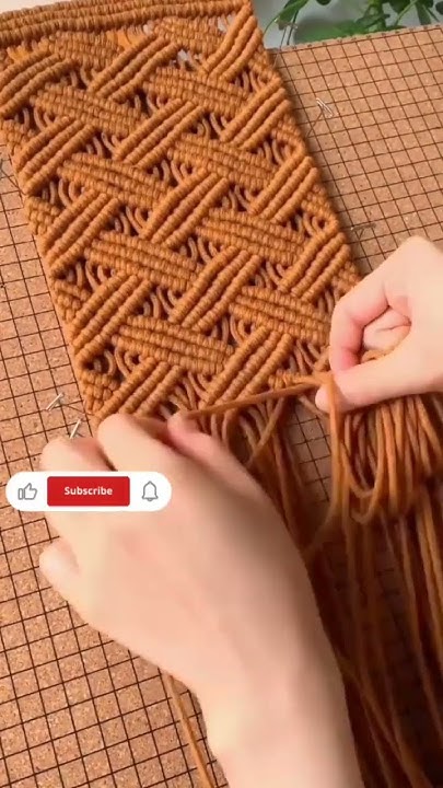 Macrame knot tutorial / DIY Macramee - YouTube