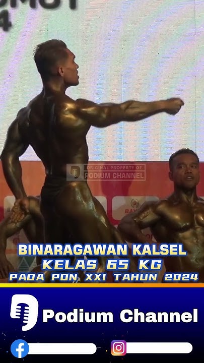 POSE BINARAGAWAN KAL-SEL, ISWAHYUDI KELAS 65 KG PADA PON XXI TAHUN 2024 #shorts #short - YouTube