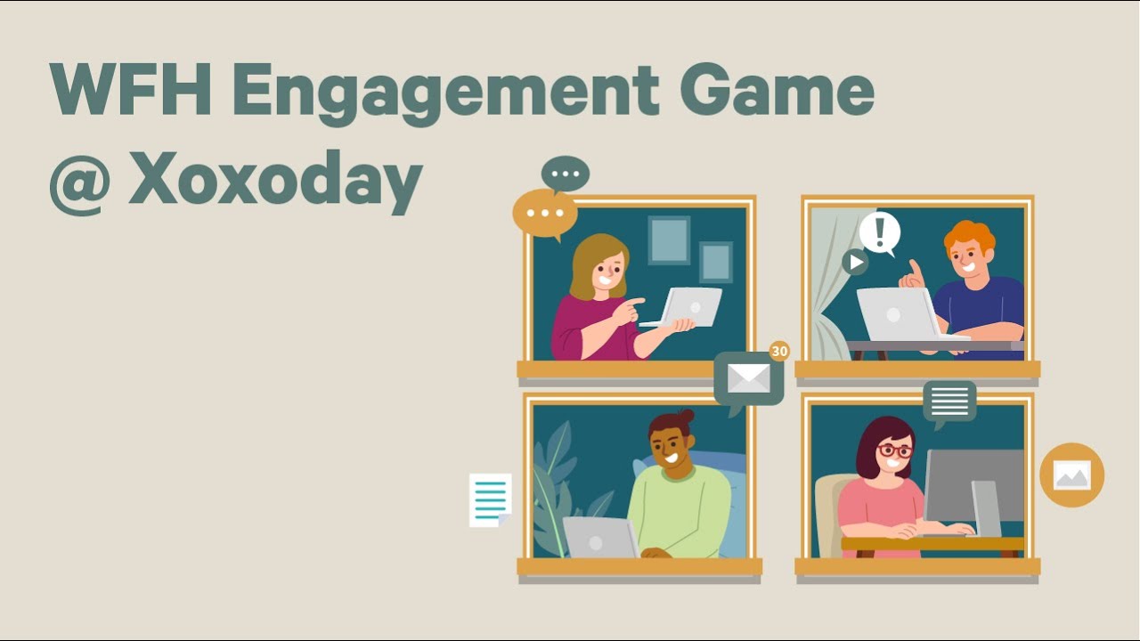WFH Engagement Games at Xoxoday - YouTube