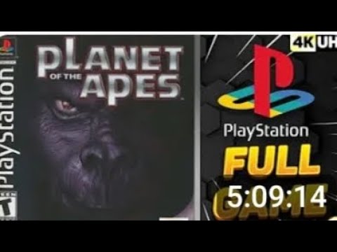 Planet of the Apes | PS1 | 4K60fps UHD| Longplay Walkthrough ...