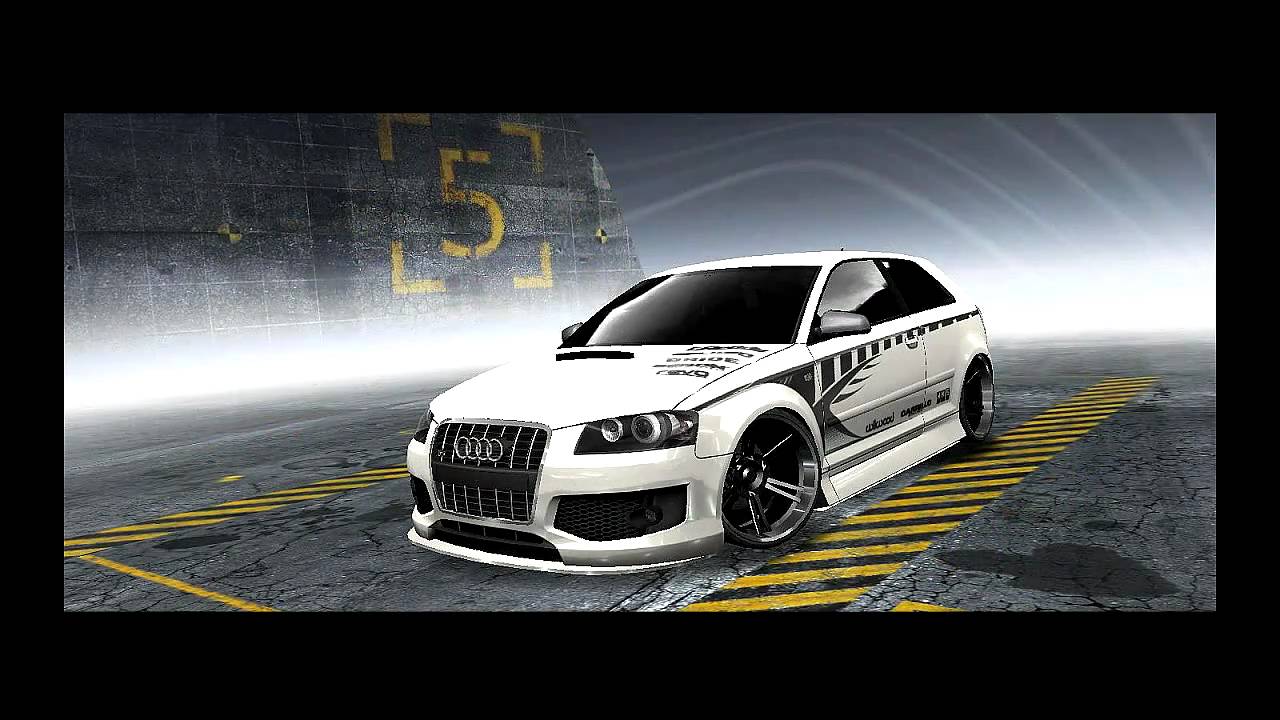 Need For Speed ProStreet customized cars: Audi S3 - YouTube