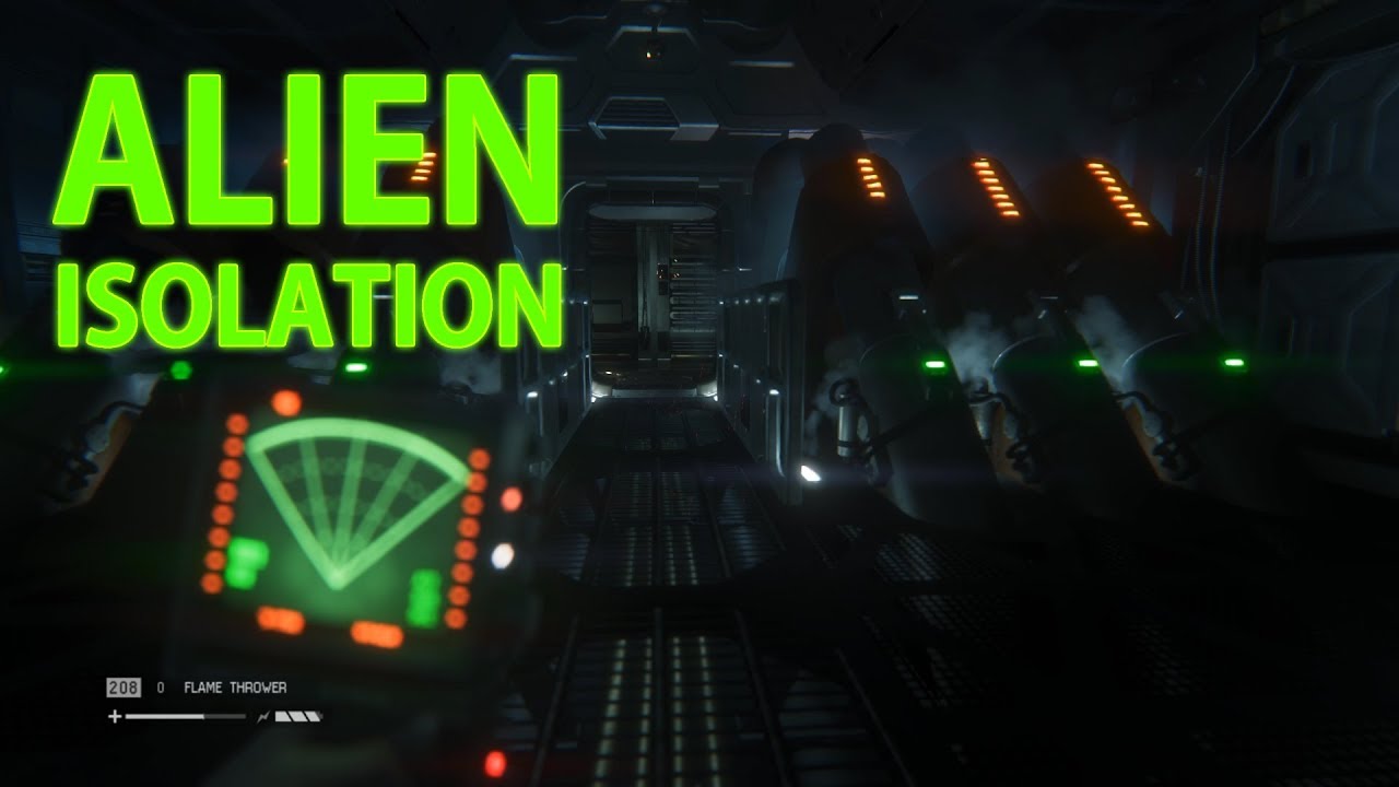 Let's Play Alien: Isolation #43 - On the Anesidora - YouTube