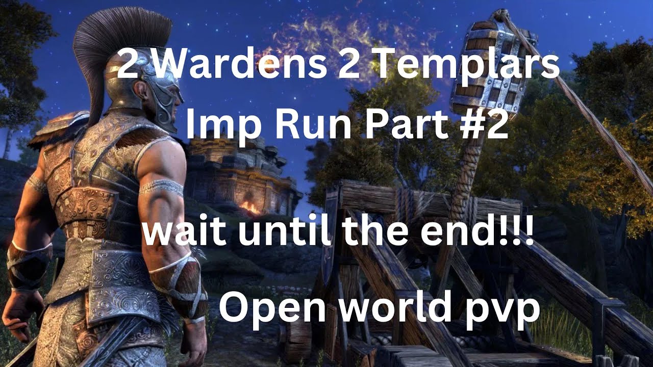 ESO Dream Team Low lvl Grind 4 man IMP push Part #2 PVP - YouTube
