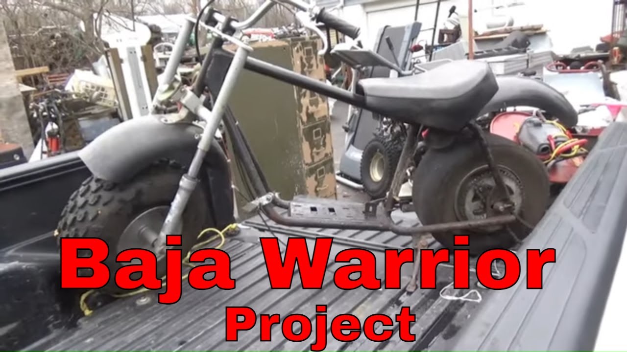 Baja Warrior MB200 Minibike, My First Deal of 2021! - YouTube