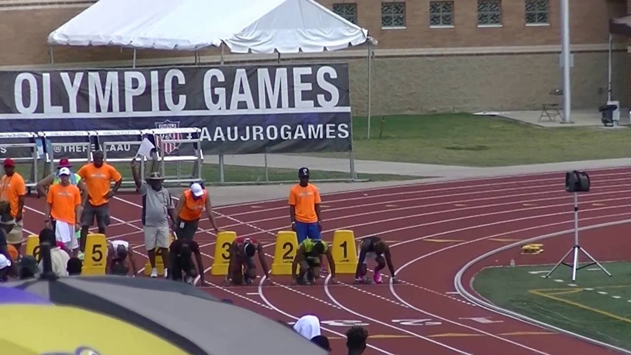 18yr Terrance Laird 10.63s 100m Finals AAU Junior Olympics 2016 - YouTube