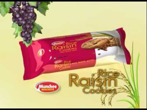 Munchee Rice Raisin Cookies TV Commercial - YouTube