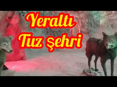 YERALTI TUZ ŞEHRİ TUZ MAĞARASI ÇANKIRI KELOĞLANIN KÖYÜ