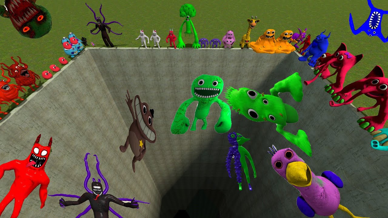 💥WHO WIN!?💥 100 CURSED MINI JOSH VS 100 MISTER X FROM GARTEN OF BANBAN ...