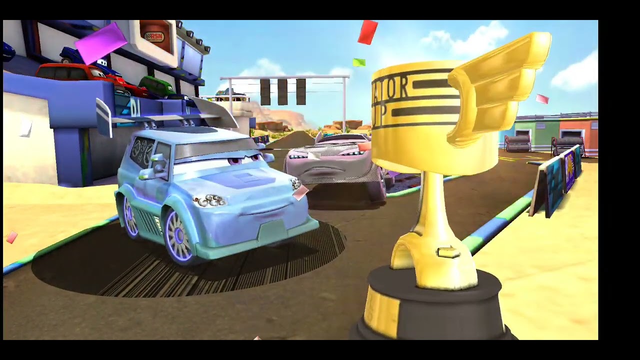 Cars: Fast as Lightning DJ vs Boost - YouTube