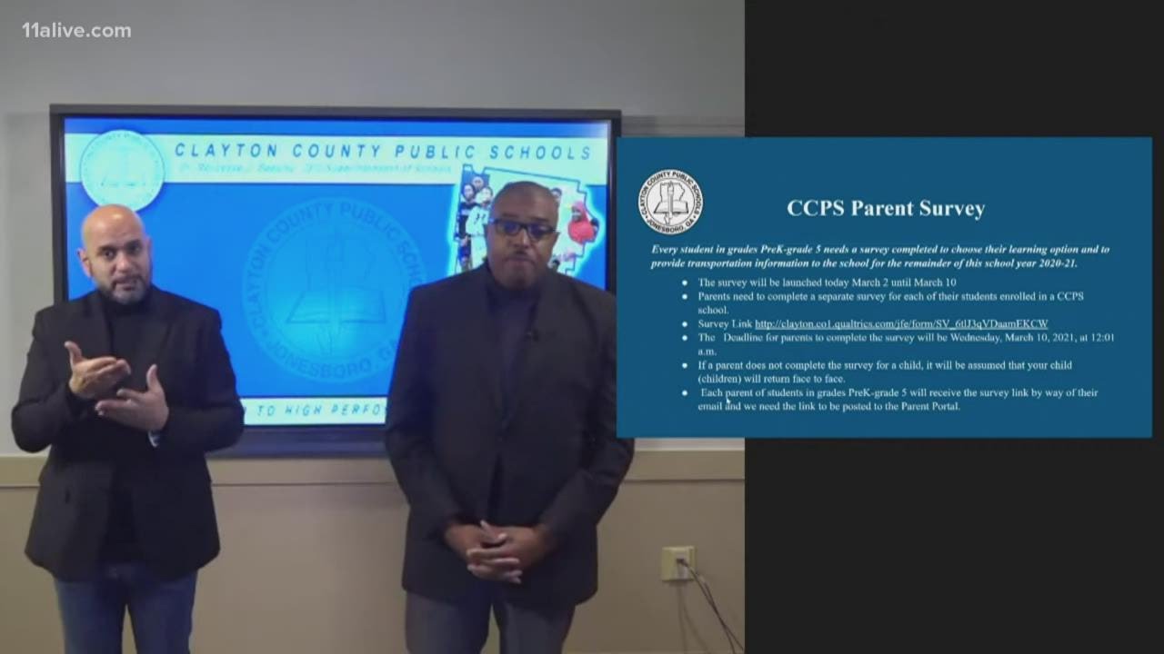 Clayton County parent survey to launch March 2 - YouTube