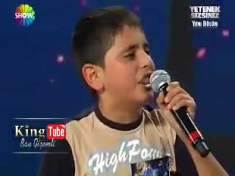 Türk su ילד בביצוע שיר טורקי מיוחד 2018