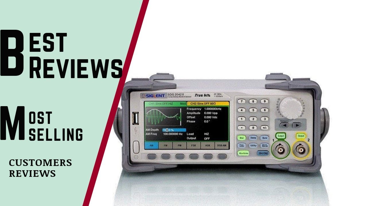 New Siglent Technologies SDG2042X Arbitrary Waveform Function Reviews ...