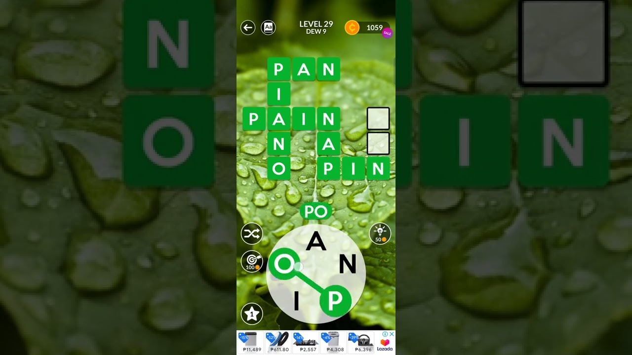 wordscape level 29 - YouTube