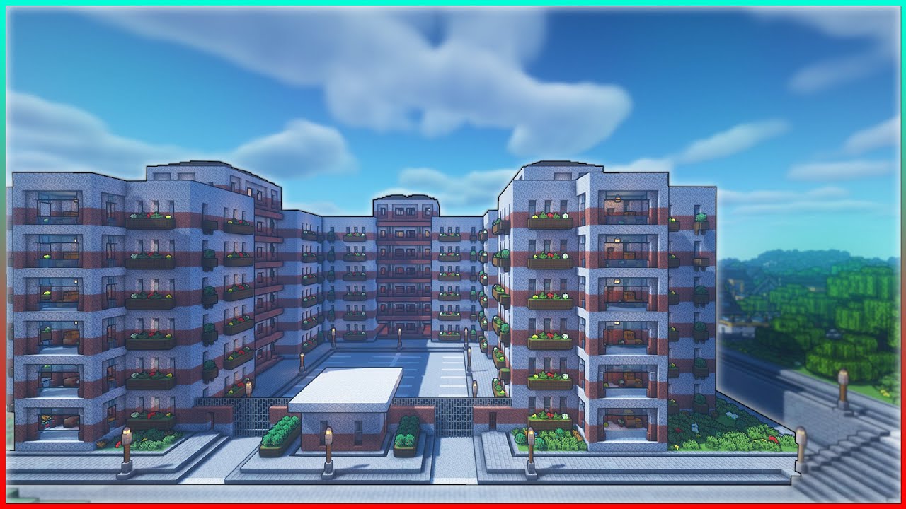 🏢⚒️ COMO CONSTRUIR UN DEPARTAMENTO MODERNO Y EDIFICIO ⚒️🏢 EN MINECRAFT 1.19 - YouTube