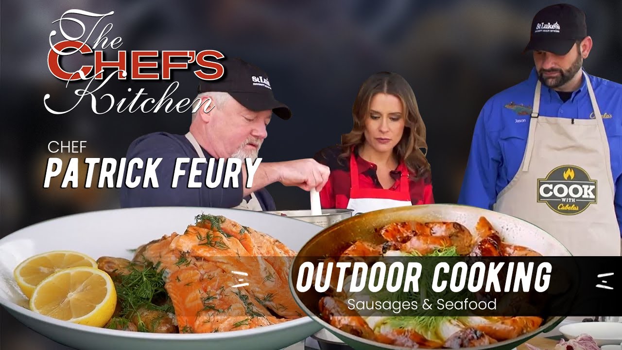 Outdoor Cooking Sausages & Seafood: Duck Sausage, Trout & Shrimp Sausage | Chef Patrick Feury ...