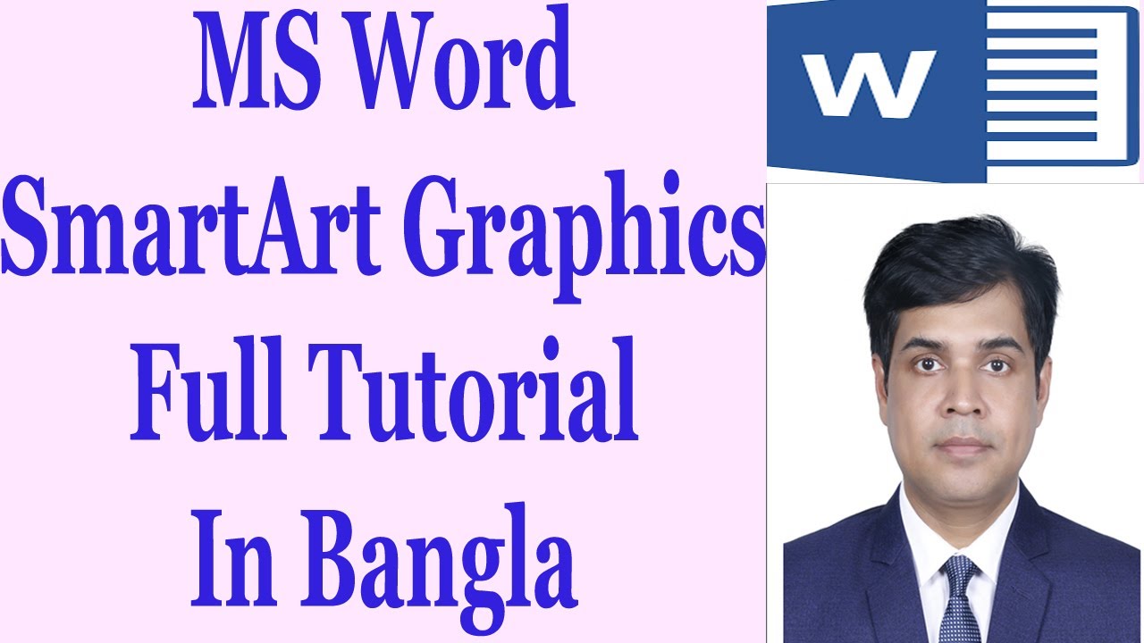 MS Word: SmartArt Graphics Full Tutorial Bangla - YouTube