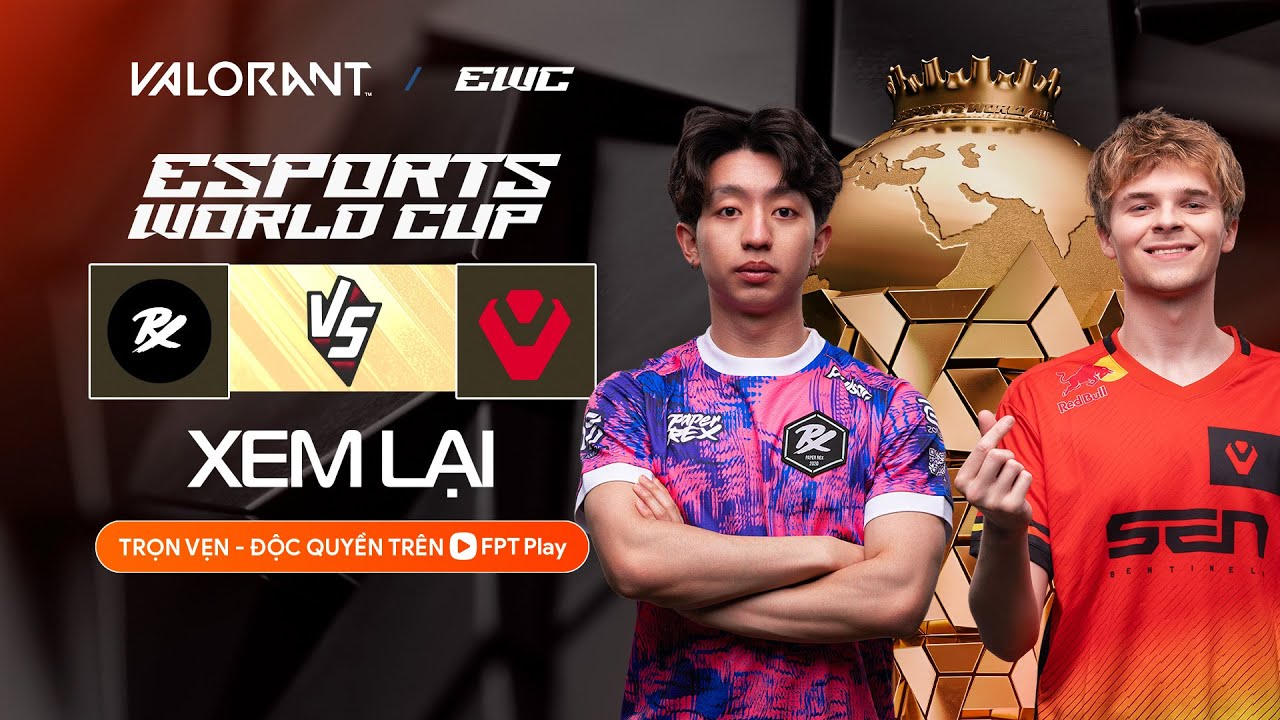 [VN] Paper Rex vs. Sentinels | Esports World Cup 2025: VALORANT - YouTube