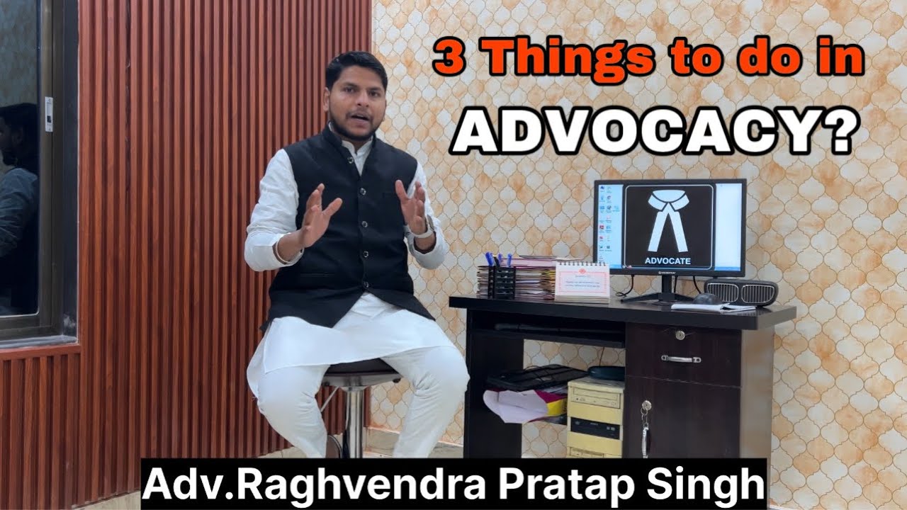 3 Blunder Mistakes of a Junior Advocate | Adv RP Singh - YouTube