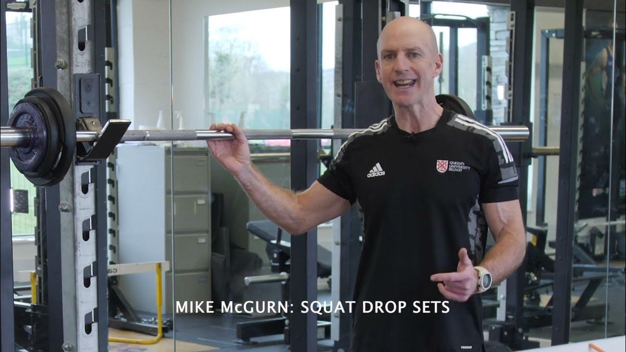 Maximize Muscle Growth: Advanced Drop Set Squats with Mike McGurn - YouTube