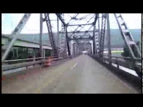 Historic B.B. Comer Bridge, Scottsboro, AL October 5, 2013 - YouTube