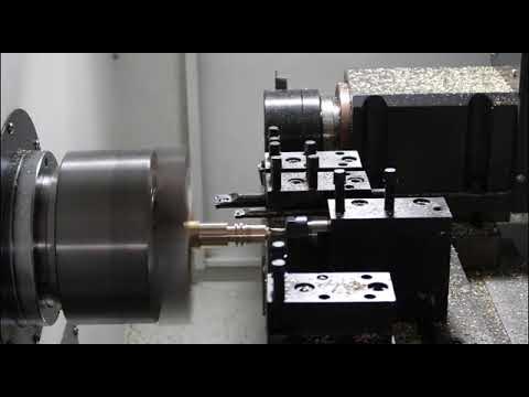 Turning Hexagon on Lathe With Zmat - YouTube